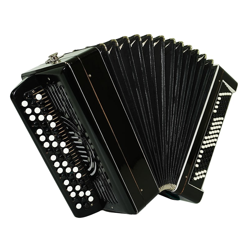Russian Bayan Tulskiy, Chromatic Button Accordion Tula, New | Reverb