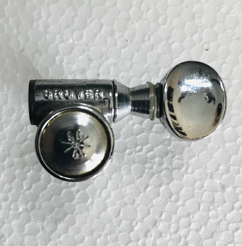Grover Inline 6 Tuners 1960's Chrome 60's Tuning Keys | Reverb