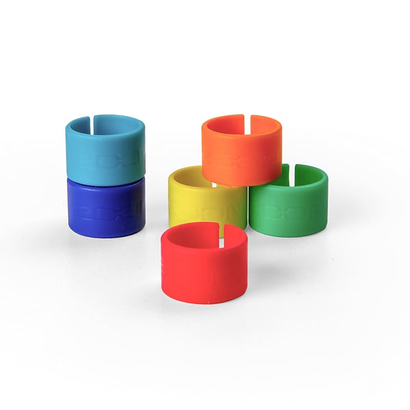 XLR-6c Colored Mic Cable Rings | Reverb