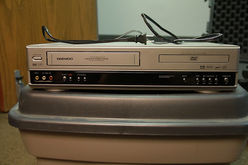 Daewoo DV6T844B DVD VHS VCR Player | Reverb