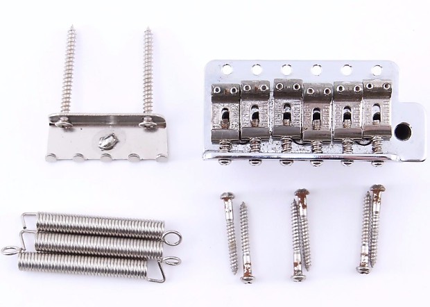 Fender USA Stratocaster Standard Tremolo Chrome Finish | Reverb