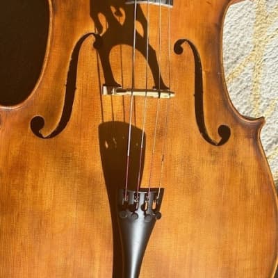 Vintage German Cello with Lion’s Head Scroll, Including Hard | Reverb