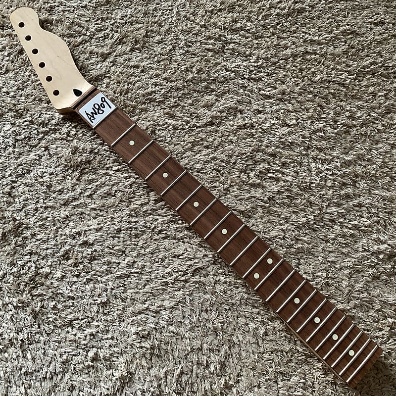 Maple Telecaster Tele Style Guitar Neck and Rosewood | Reverb