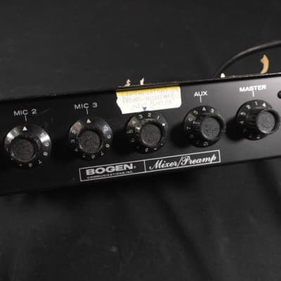 Bogen 4 Channel Mixer Cam Series Vintage | Reverb
