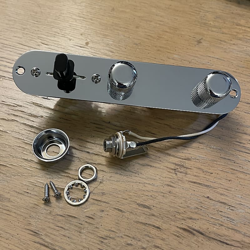 Fender Custom Shop '55 Tele NOS Clone LOADED Control Plate | Reverb