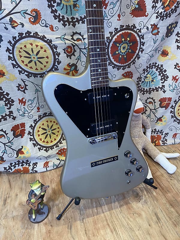 1965 Gibson Non-Reverse Firebird Golden Poly Mist Refin w/ | Reverb