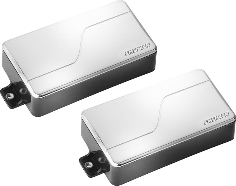Fishman Fluence Modern Active Humbucker Pickup Set, Nickel | Reverb