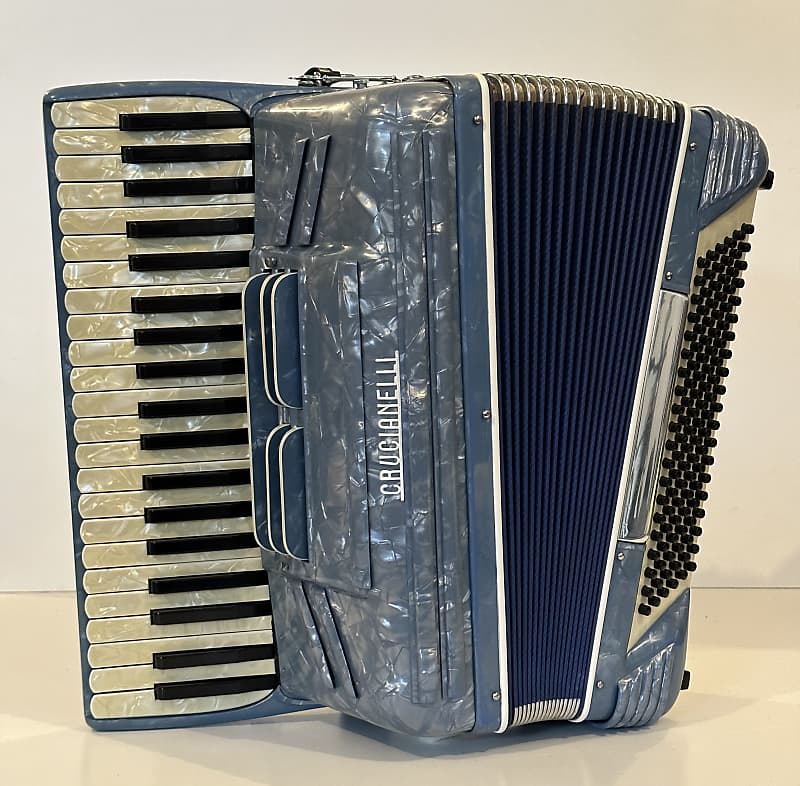 Pancordion Crucianelli Sky Blue Piano Accordion LMH 41 | Reverb
