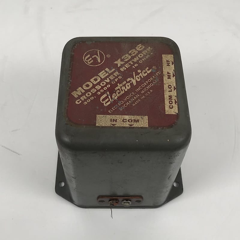 Electro -Voice X336 Vintage Crossover 3 Way (1) Single | Reverb