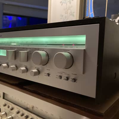 Yamaha Natural Sound Receiver CR-640 1977 Brushed Silver | Reverb