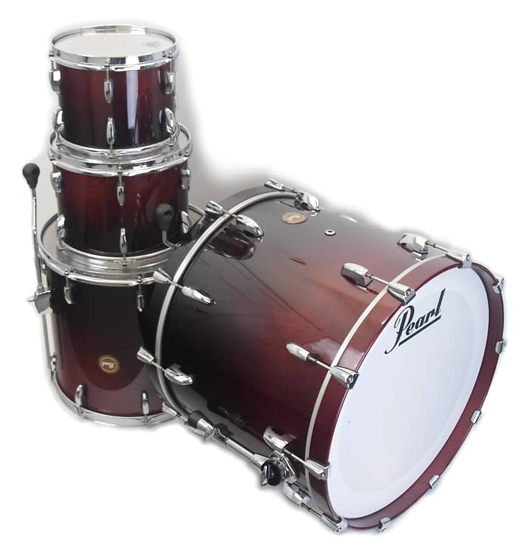 2009 Pearl Limited Edition 4-Piece African Mahogany Shell | Reverb