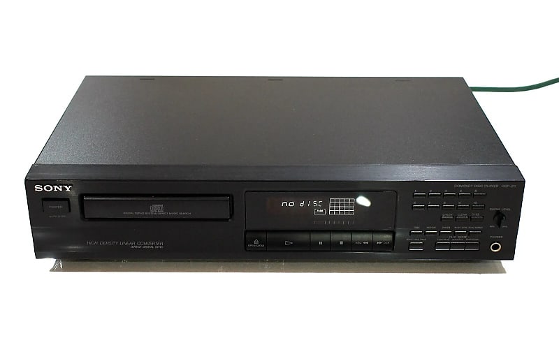 MINT FULLY RESTORED VINTAGE SONY CDP-211 COMPACT | Reverb Australia