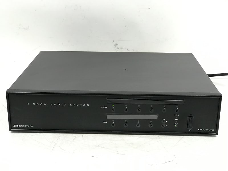 Crestron C2N-AMP-4X100 4 Room Audio System Amplifier | Reverb