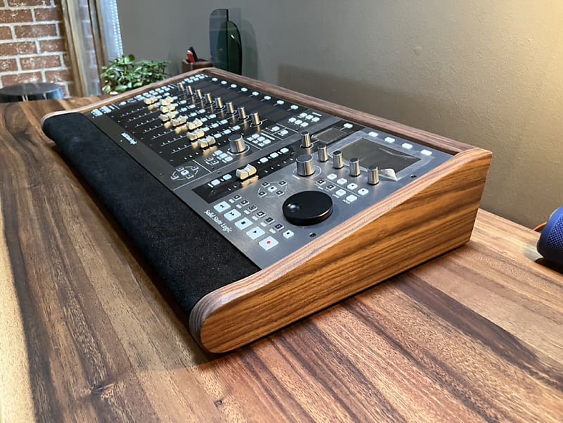 Mix Ends Double Bay Stand for SSL UF8, UF1 2024 - Black | Reverb