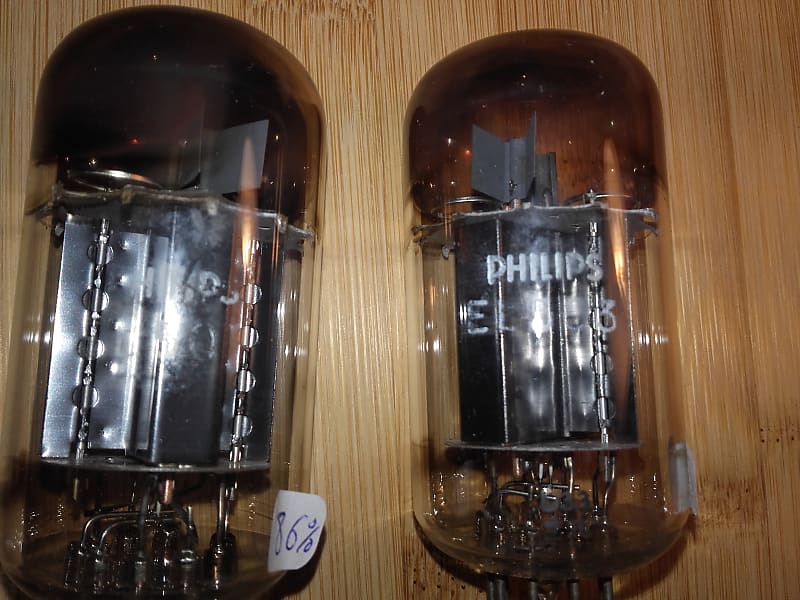 Very rare Philips EL503 matched pair tested | Reverb