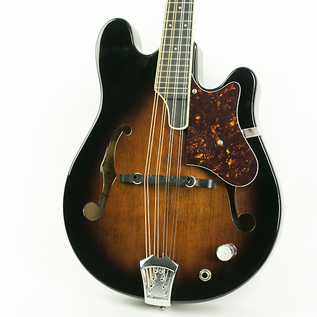 2012 Fender Robert Schmidt Electric Mandolin Brown Burst | Reverb