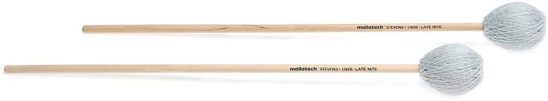 Malletech LN2B Late Nite Series Marimba Mallets - Birch Super | Reverb