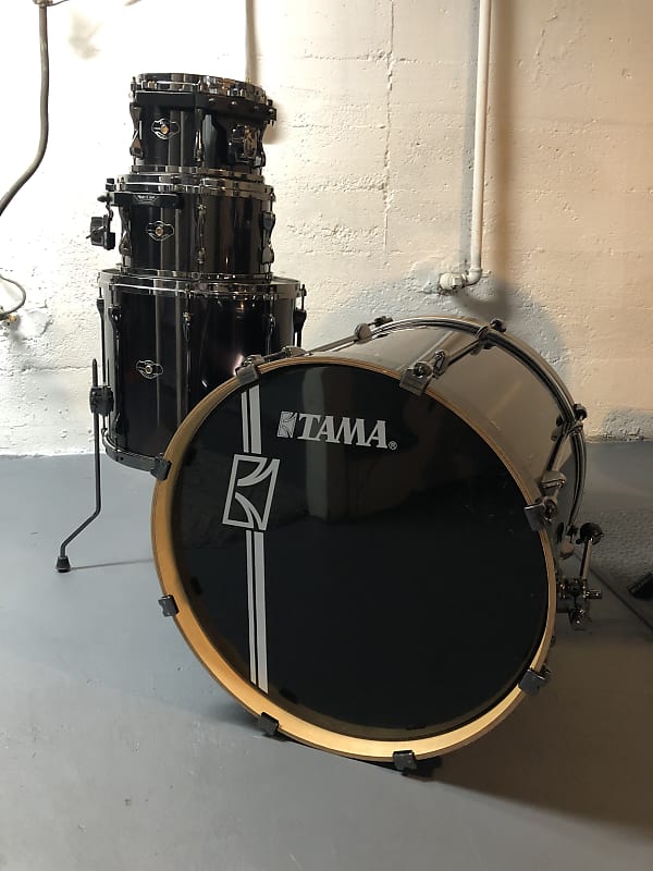 Tama Superstar Hyperdrive Brushed Metallic Black | Reverb