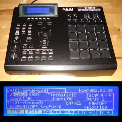 AKAI MPC 4000 CUSTOM "WOOD" STYLE IN LIKE A NEW CONDITION | Reverb