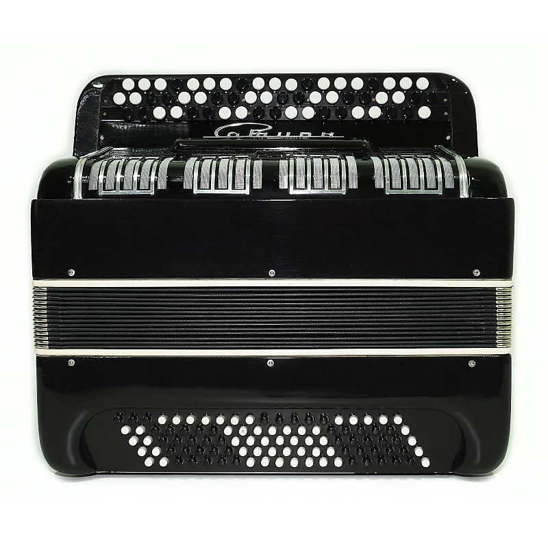 Russian Bayan Saturn Double Cassotto Button Accordion, New | Reverb