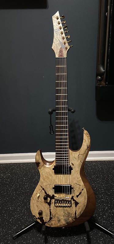 Kiesel Aries - Raw Tone Buckeye Burl | Reverb