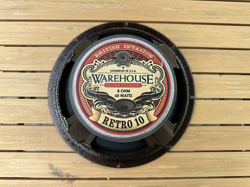 Warehouse Guitar Speakers Retro 10 8 OHM 60W | Reverb