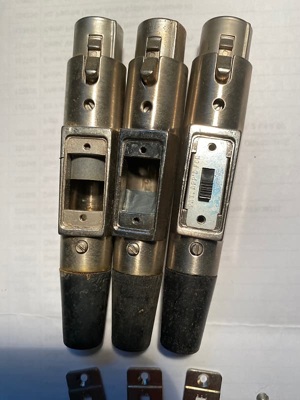 Switchcraft T3F XLR End with on/off switch (three units plus | Reverb