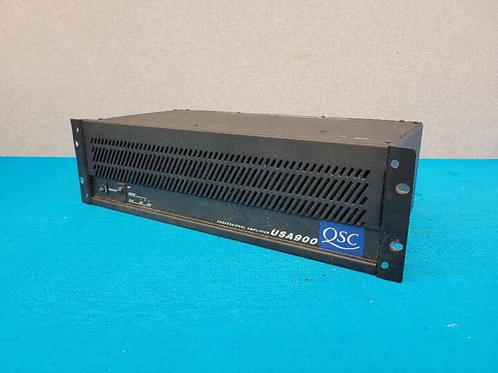 QSC USA 900 - Tested Working 240 Watts Per Channel @ 8 OHM | Reverb