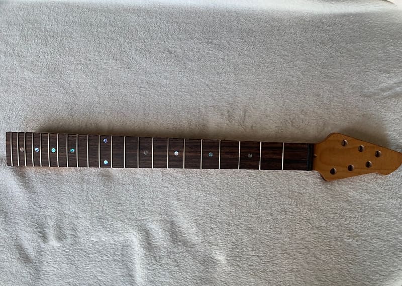 Musikraft Roasted Maple Guitar Neck, '57 Strat Profile, 25.5 | Reverb