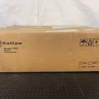 OUTLAW AUDIO MODEL 2200 M-2200 MONO BLOCK POWER AMPLIFIER | Reverb