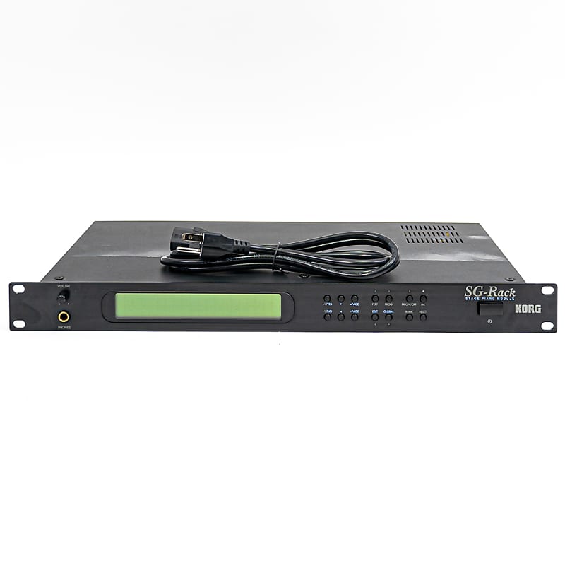 Korg SG-Rack Stage Piano Sound Module – 1U Rackmount | Reverb France