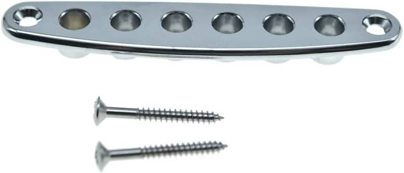 Guitar Bridge String Thru Body Ferrule Plate Guitar String | Reverb