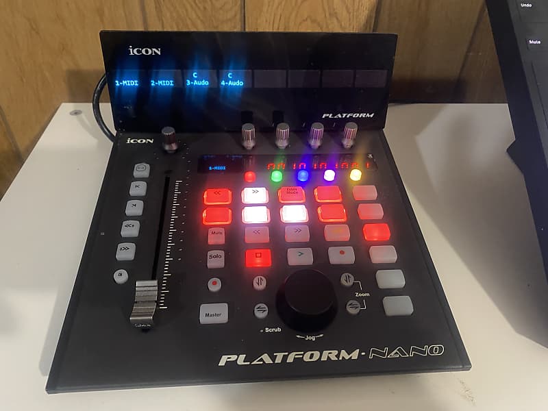 Icon Pro Audio Platform Nano DAW Control Surface with | Reverb