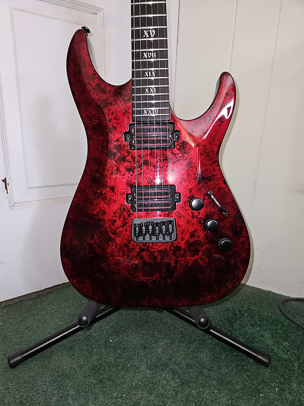 Schecter C-1 Apocalypse (Hard Tail Bridge) | Reverb