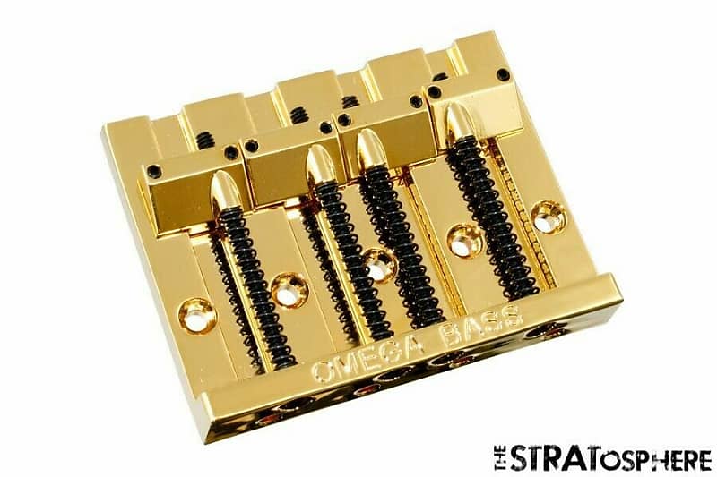 NEW Omega Badass Bass II Style Bridge for Fender Precision | Reverb