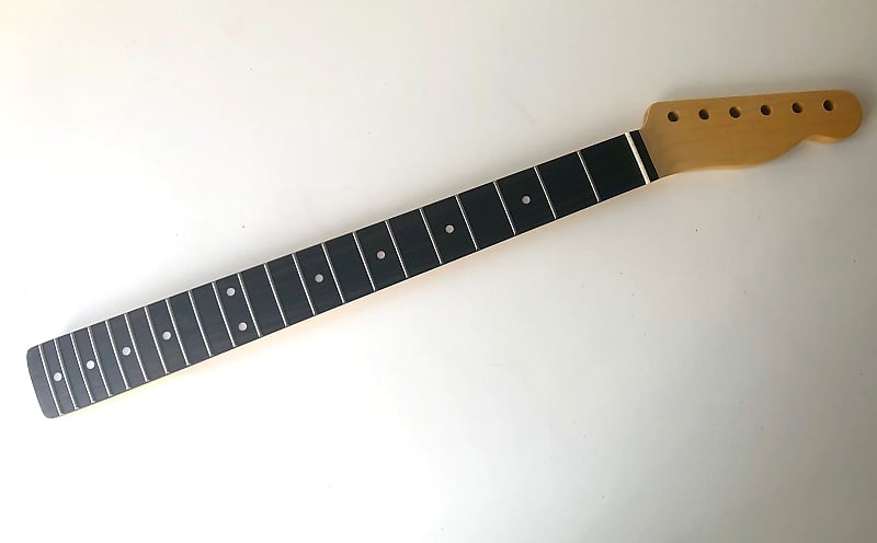 Canadian Maple/Rosewood Tele Style Neck - Vintage Tint | Reverb