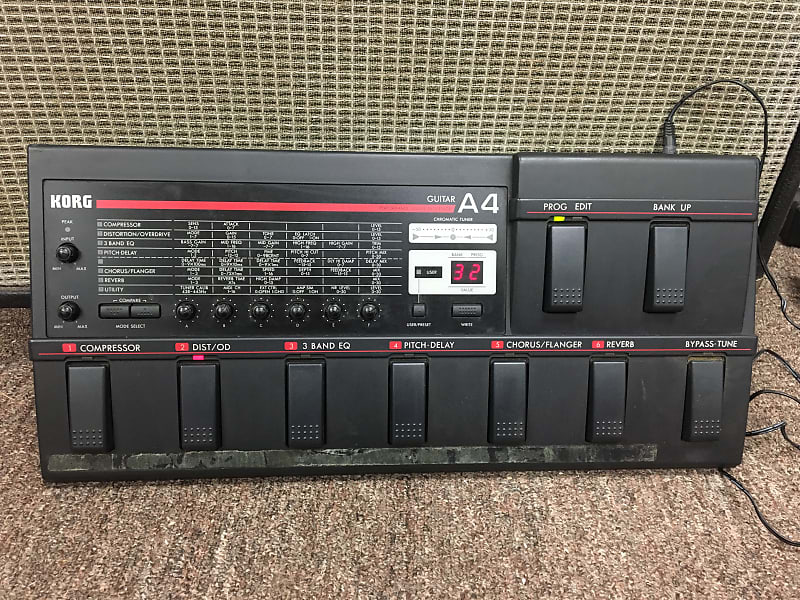 Vintage Korg A4 Multi-effects Processor, delay, chorus, pitch | Reverb