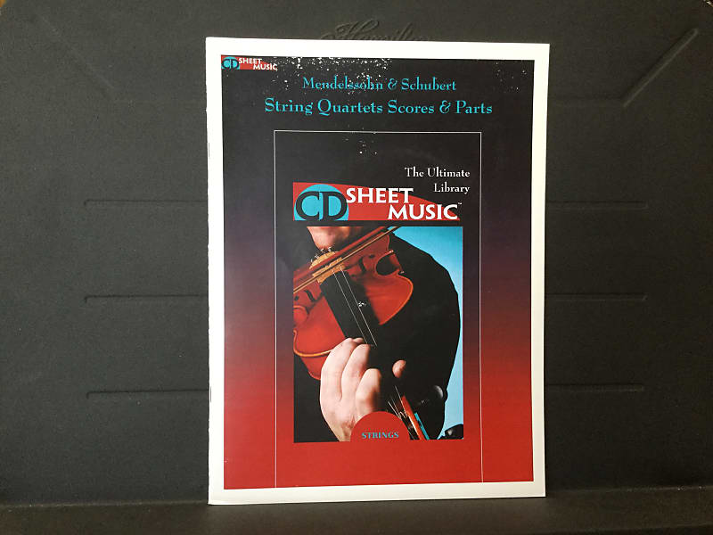 CD Sheet Music The Ultimate Library String Quartets Scores & | Reverb