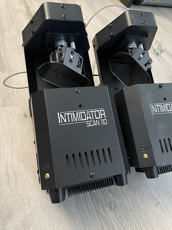 (2) Chauvet Intimidator Scan 110 Black | Reverb