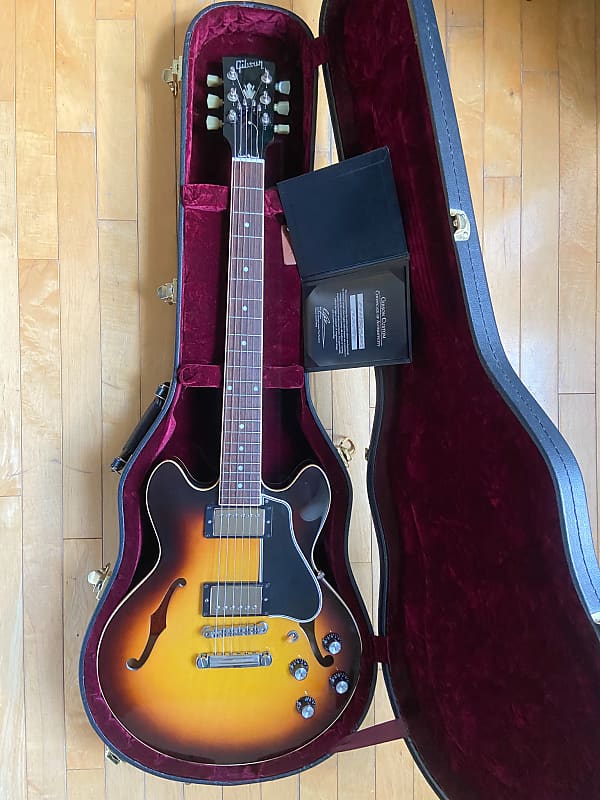 Gibson Custom Shop ES-339 Sunburst with case and COA | Reverb
