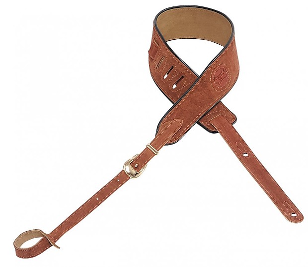 Levy's Suede Acoustic And Dobro Guitar Strap 2 1/2" Signature | Reverb