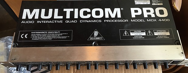 Behringer MDX 4400 Multicom Pro | Reverb