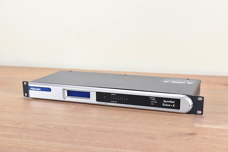Symetrix Solus 8 Symnet DSP (NO POWER SUPPLY) As-Is (church | Reverb