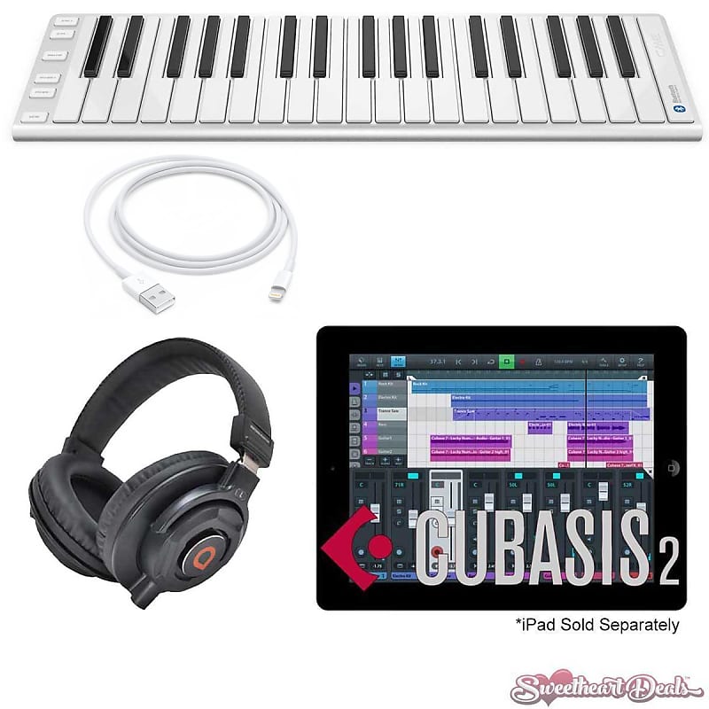 CME Xkey Air 37 Wireless MIDI Keyboard iOS Recording Bundle | Reverb