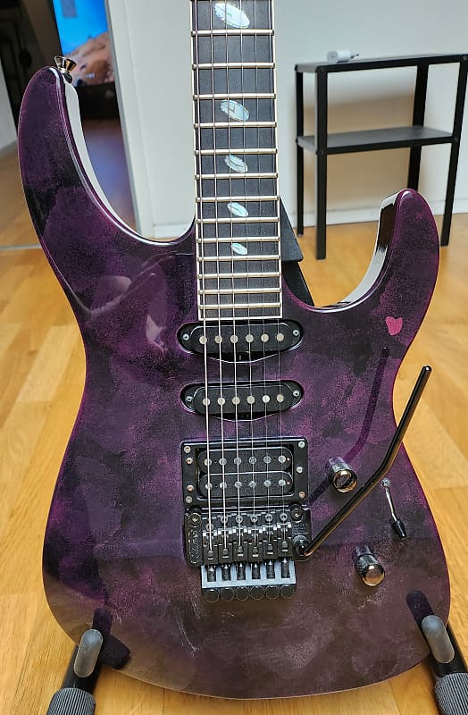 Caparison Dellinger M3 - Black Rose | Reverb