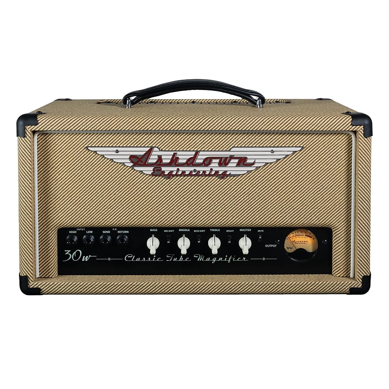 Ashdown CTM-30-TWEED All Tube Bass Amplifier Head - (B-Stock) | Reverb