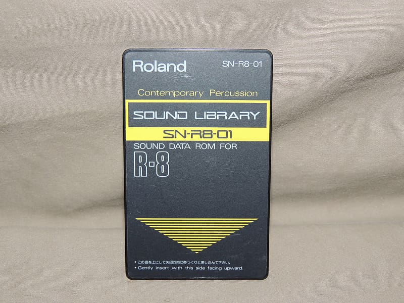 Roland SN-R8-01 "Contemporary Percussion" card for R8 / R8M | Reverb