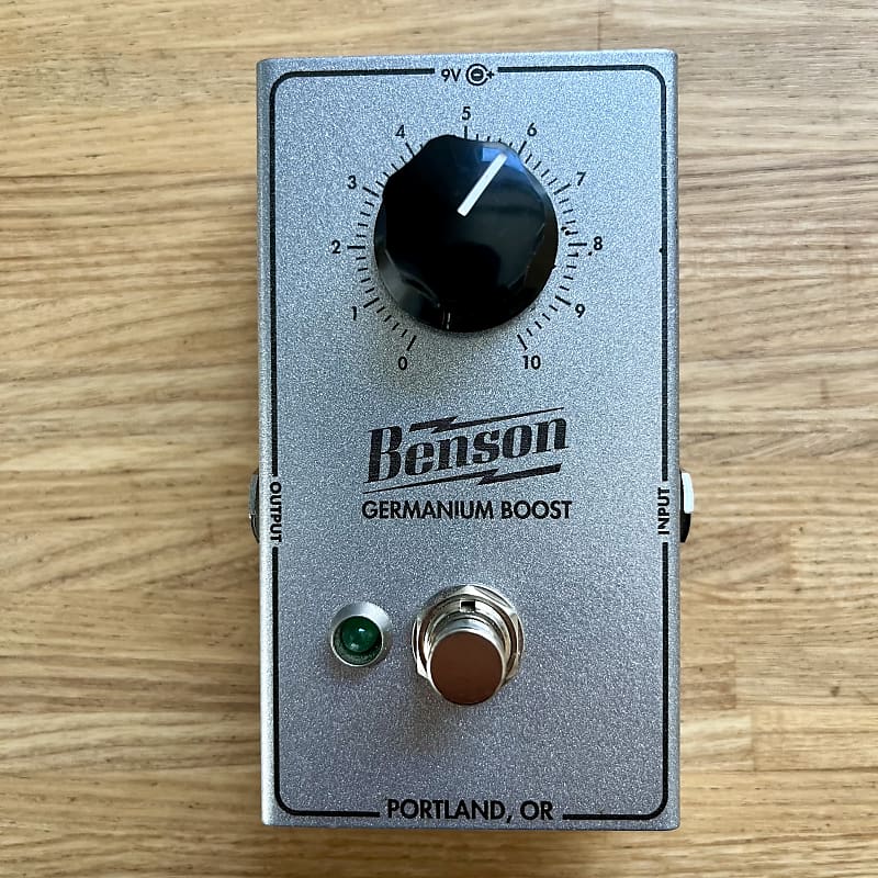 Benson Amps Germanium Boost 2020s - Silver | Reverb