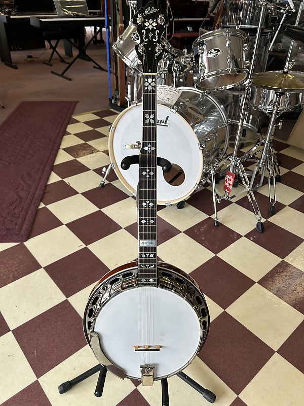 Huber True Tone Banjo 2017 - Curly Maple Neck and Mahogany | Reverb