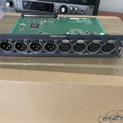 Sony DMBK-R103 AES/EBU card for DMXR100 mixer. | Reverb